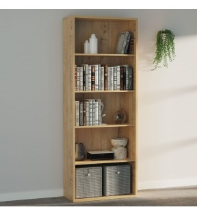 Librería color Roble Gold 197x76x33 - Miroytengo.es